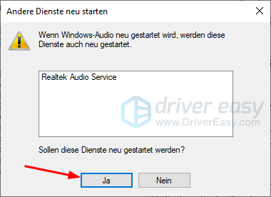 Windows 10: Der Audiodienst wird nicht ausgeführt [Gelöst]