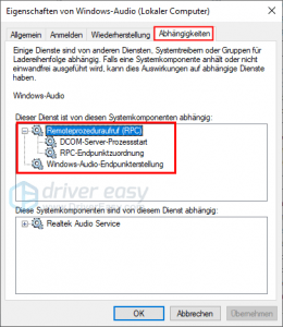 Windows 10: Der Audiodienst wird nicht ausgeführt [Gelöst]