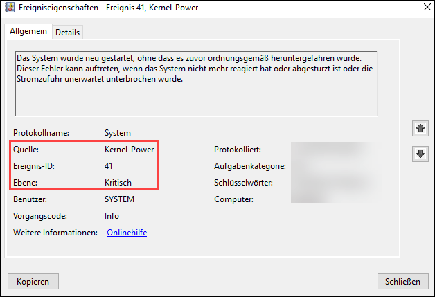 [Gelöst] Kernel-Power 41: Kritischer Fehler unter Windows 10 - Driver Easy German