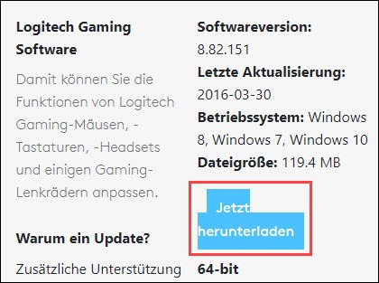 Logitech G13 Treiber Download und Update - Driver Easy German