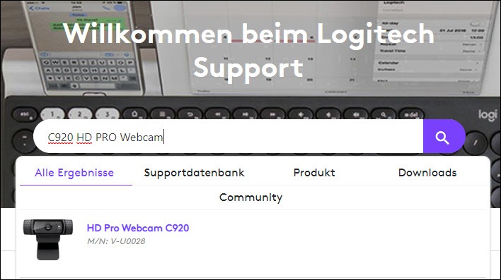 Logitech C920 Webcam Treiber für Windows 11, 10, 7 und 8.1 - Driver ...