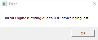 [Gelöst] Unreal Engine is exiting due to D3D device being lost - Driver Easy German