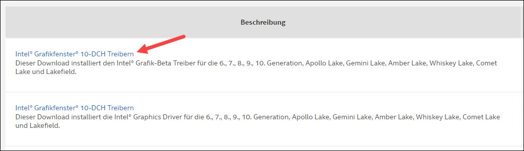 Intel UHD/HD Graphics 620 Treiber Download für Windows - Driver Easy German