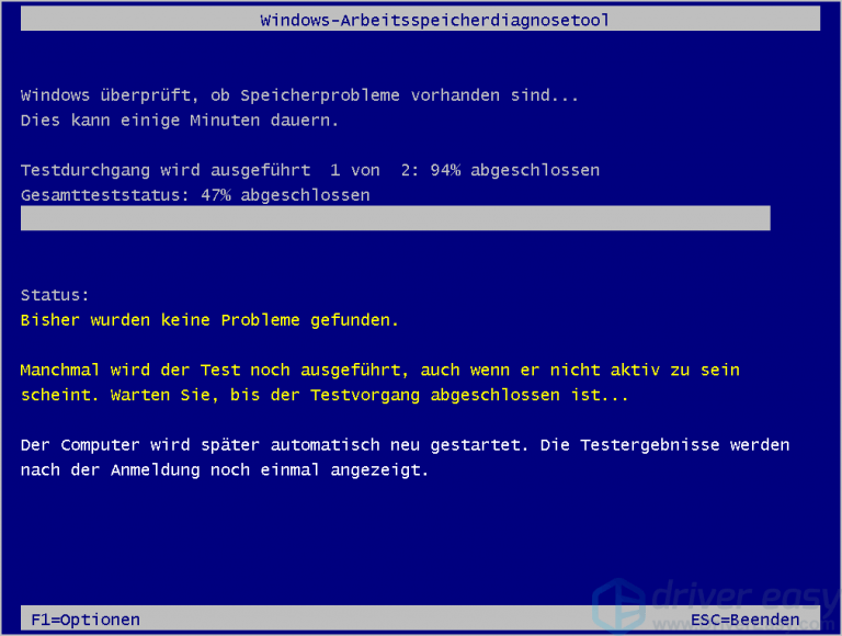 [GELÖST] Memory Management Bluescreen unter Windows 10/11 - Driver Easy ...