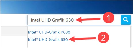 Intel UHD/HD Graphics 630 Treiber für Windows 11, 10, 7 und 8.1 ...