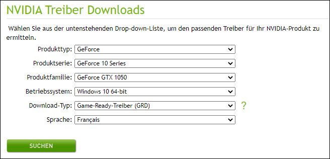 NVIDIA GeForce GTX 1050 Treiber | Windows 10, 7, 8.1 - Driver Easy German