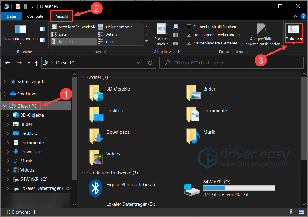 Cache leeren Windows 10 - So einfach ist es | 2025 - Driver Easy German