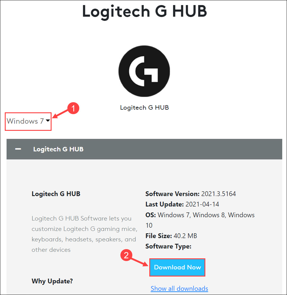 Logitech G HUB Download & Installieren | Windows 11/10/8/7 - Driver ...