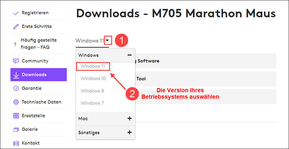 Logitech Maus M705 Treiber – Download und Installieren | Windows 11/10 ...